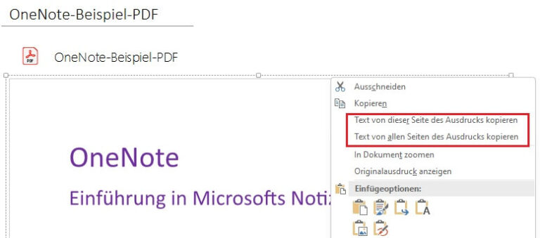 PDF in OneNote bearbeiten – Anleitung & Tipps - NoteVorlagen.de
